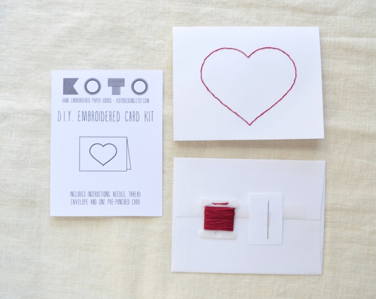 embroidered cards – Koto Embroidery